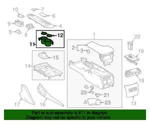 2014 Lexus Cup Holder 55620-53140-C0 | OEM Parts Online