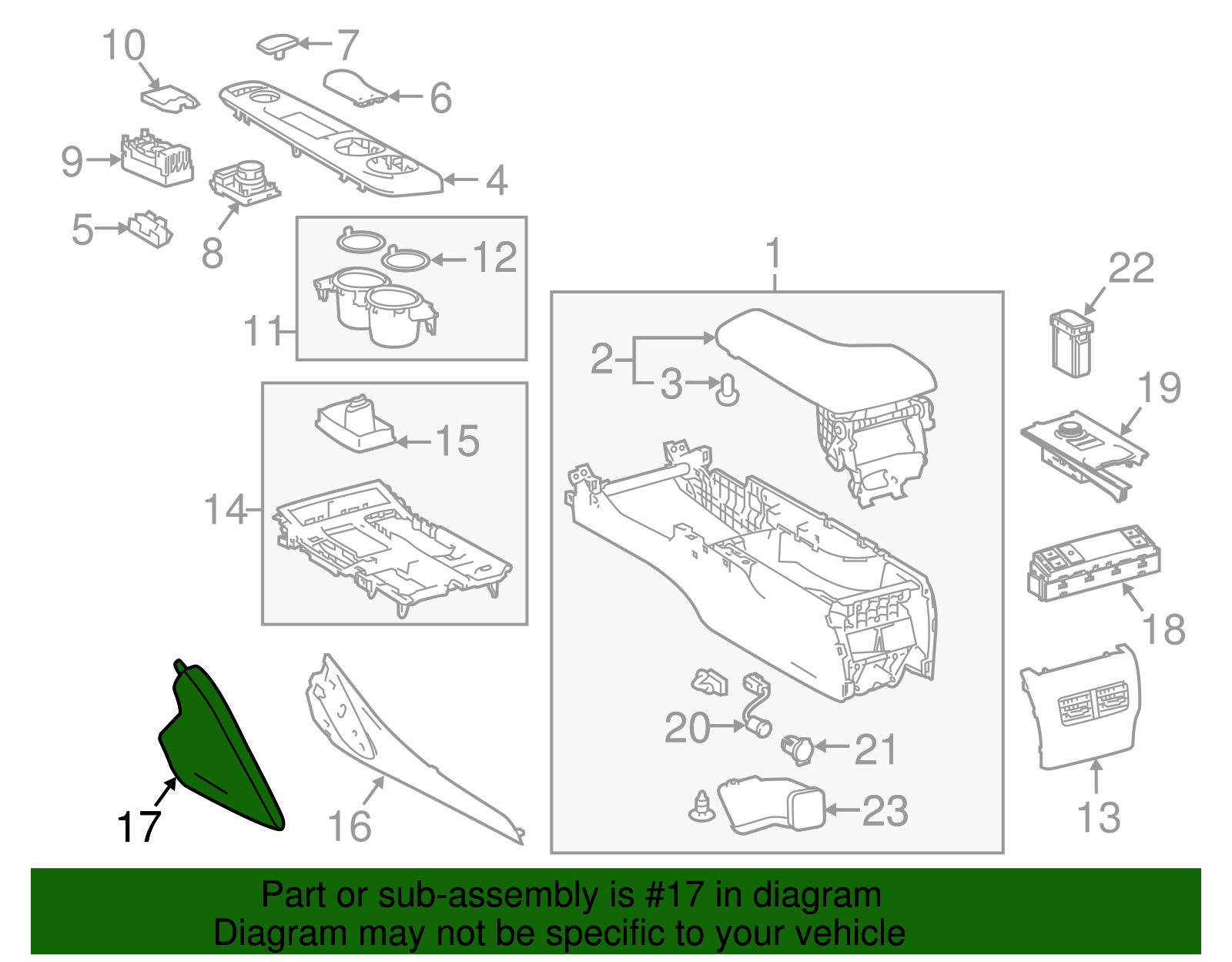 55435-53040-C6 - 2017-2020 Lexus - Finish Panel | My L Parts
