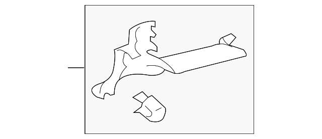 2013-2021 Lexus LX570 Hinge Cover 71486-60060-A2 | OEM Parts Online