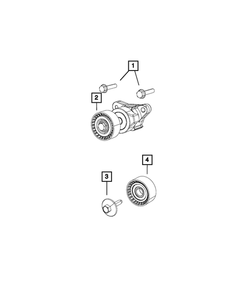 Pulleys and Related Parts for 2016 Ram ProMaster City | Mopar eStore