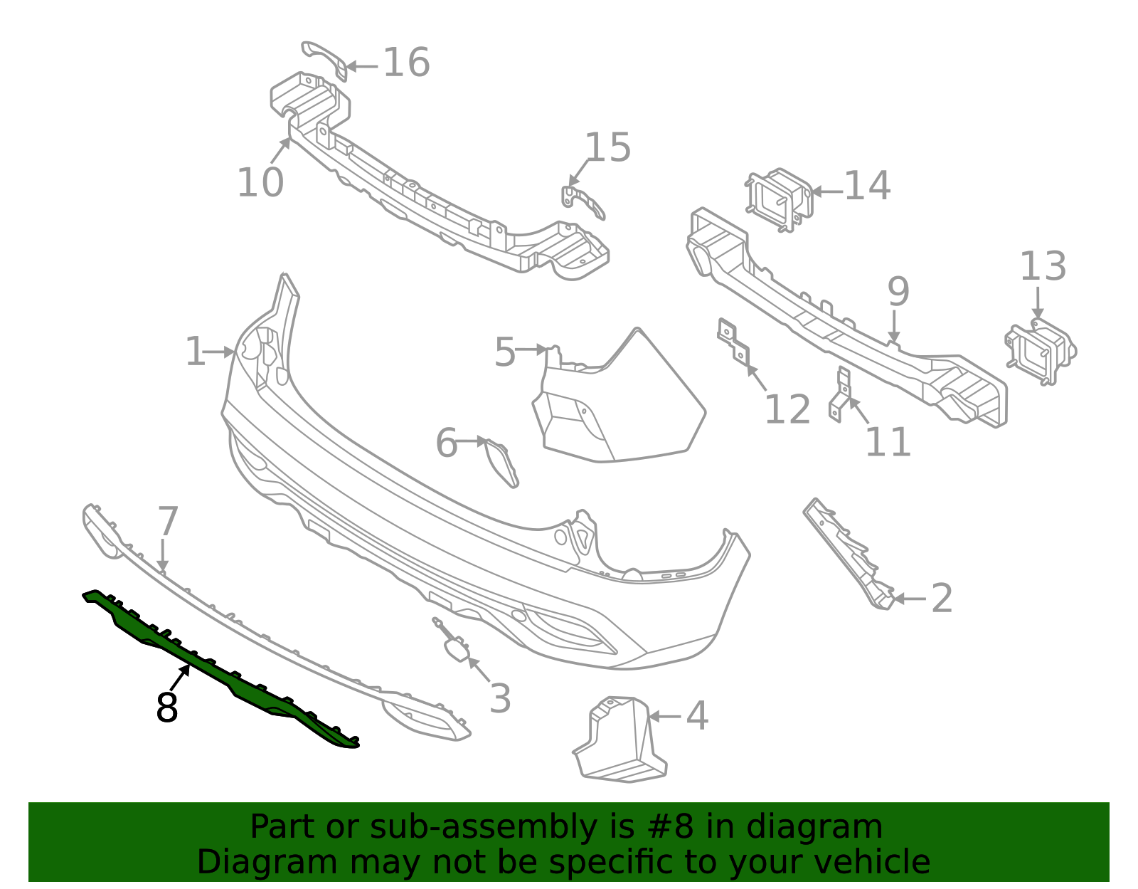 86670-Q5000 - Skid Plate 2021-2023 Kia Seltos | Kia.Parts Store