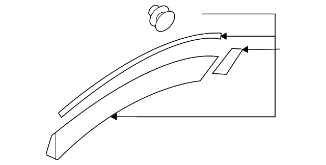 2019-2024 Subaru Ascent Wheel Flare 91112XC12A | Subaru Parts Guys