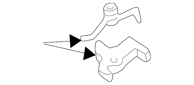 1992-2011 Ford Lock Lever f2tz3f527a | TascaParts.com