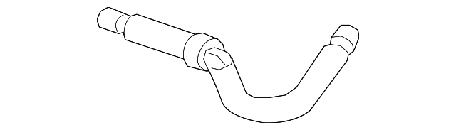 2014-2019 Cadillac XTS Driver Side Positive Crankcase Ventilation (PCV ...