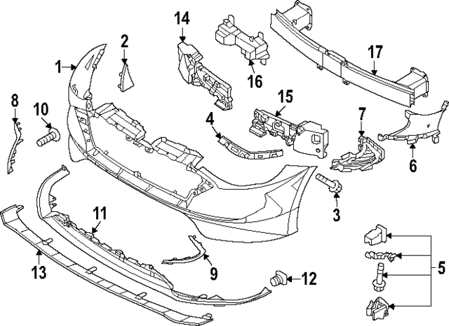 2021-2022 Hyundai Sonata Energy Absorber 86524-L0300 | OEM Parts Online