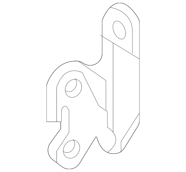 68730-76020 - 2021-2024 Toyota Mirai - Upper Hinge | Nucar Toyota Parts