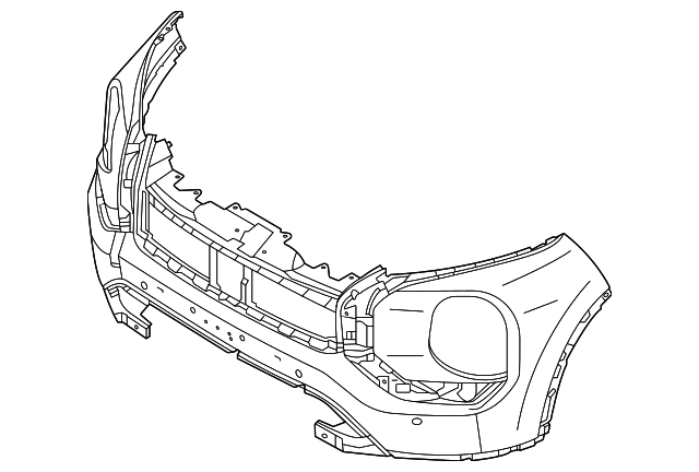2022-2024 Mitsubishi Outlander Bumper Cover 62012W270P ...