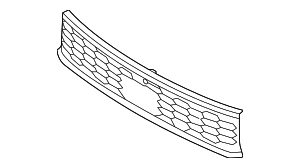 6405A253 - Center Grille 2022-2024 Mitsubishi | Mitsubishi Direct Parts