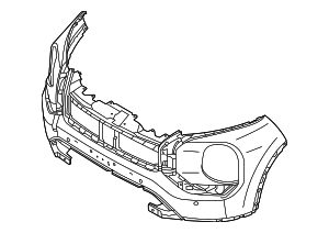 2022-2024 Mitsubishi Outlander Bumper Cover 62012W250P | Mitsubishi ...