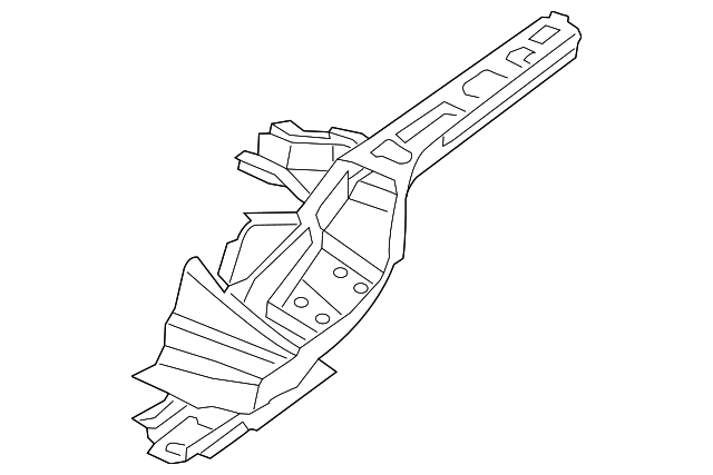 Rail-Rear - Driver's Side (LH) 68507732AA | TascaParts.com
