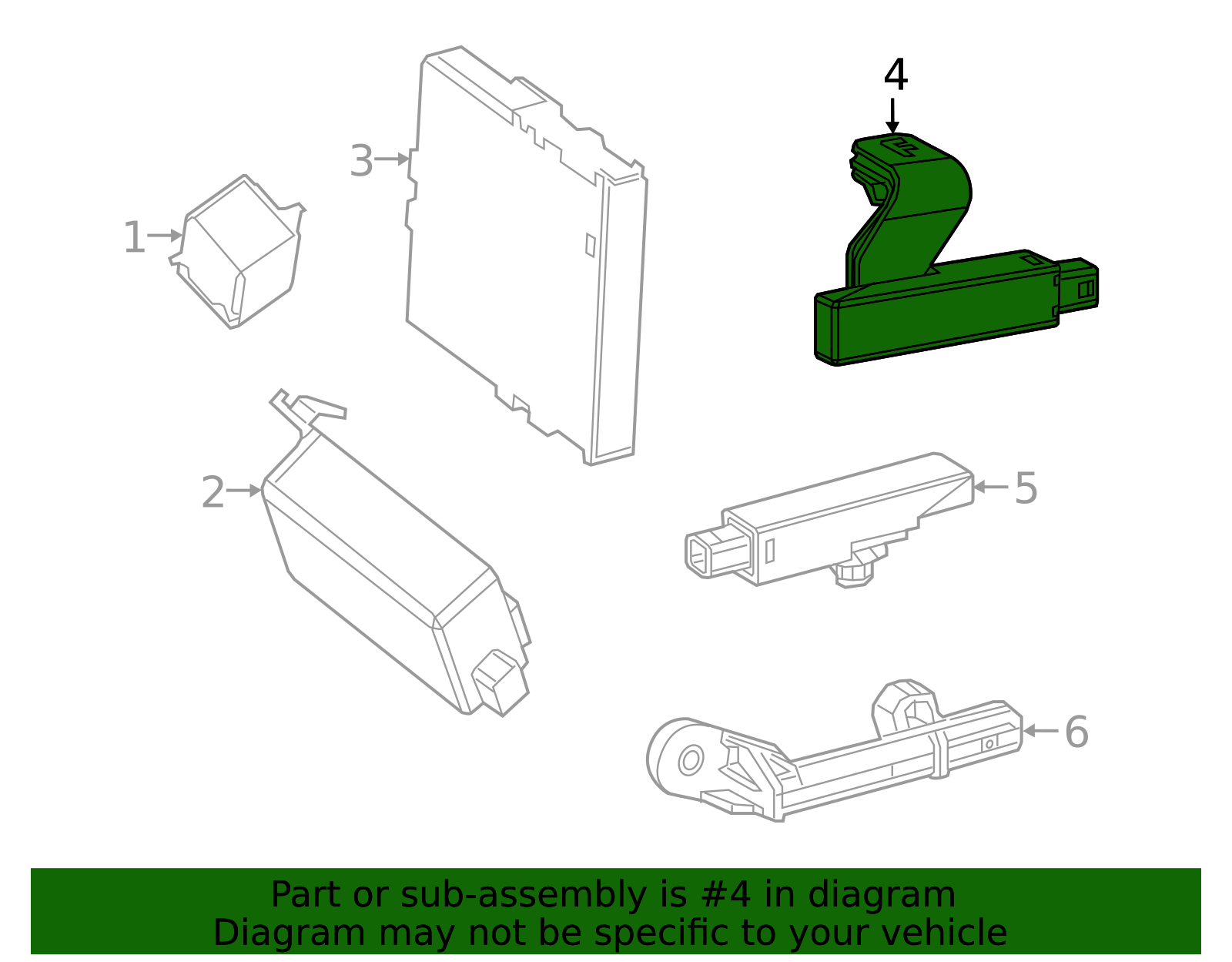 899A0-06110 - High-Quality Keyless Entry Antenna for 2019-2025 Lexus ...