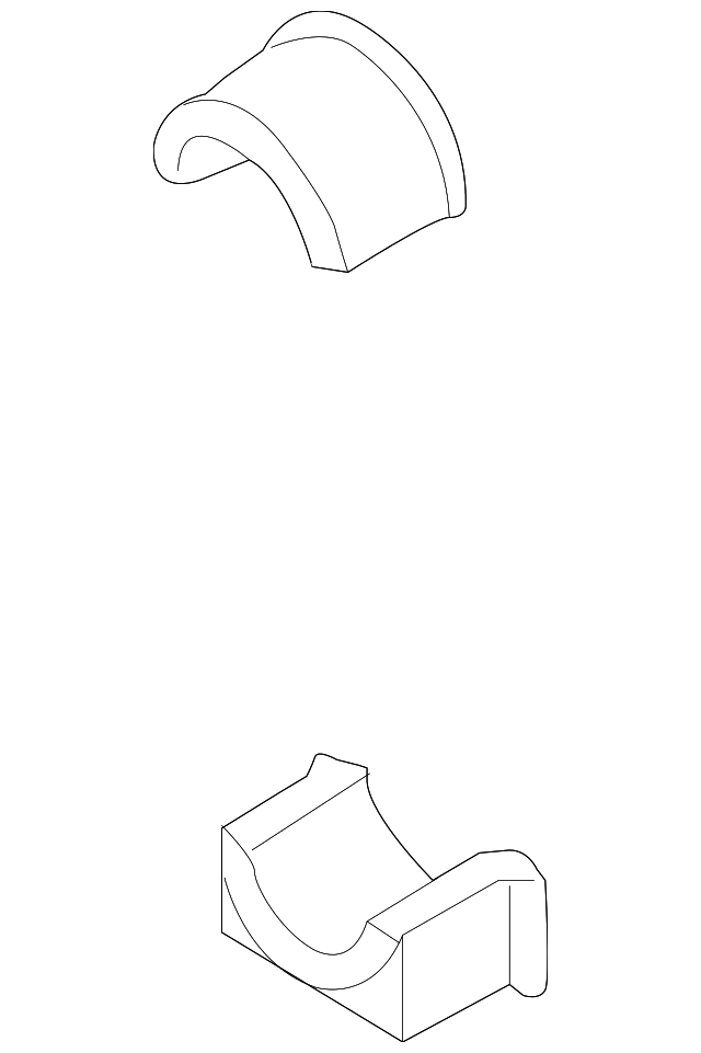 2010-2016 Porsche Panamera Stabilizer Bar Upper Mount 970-343-794-00 ...