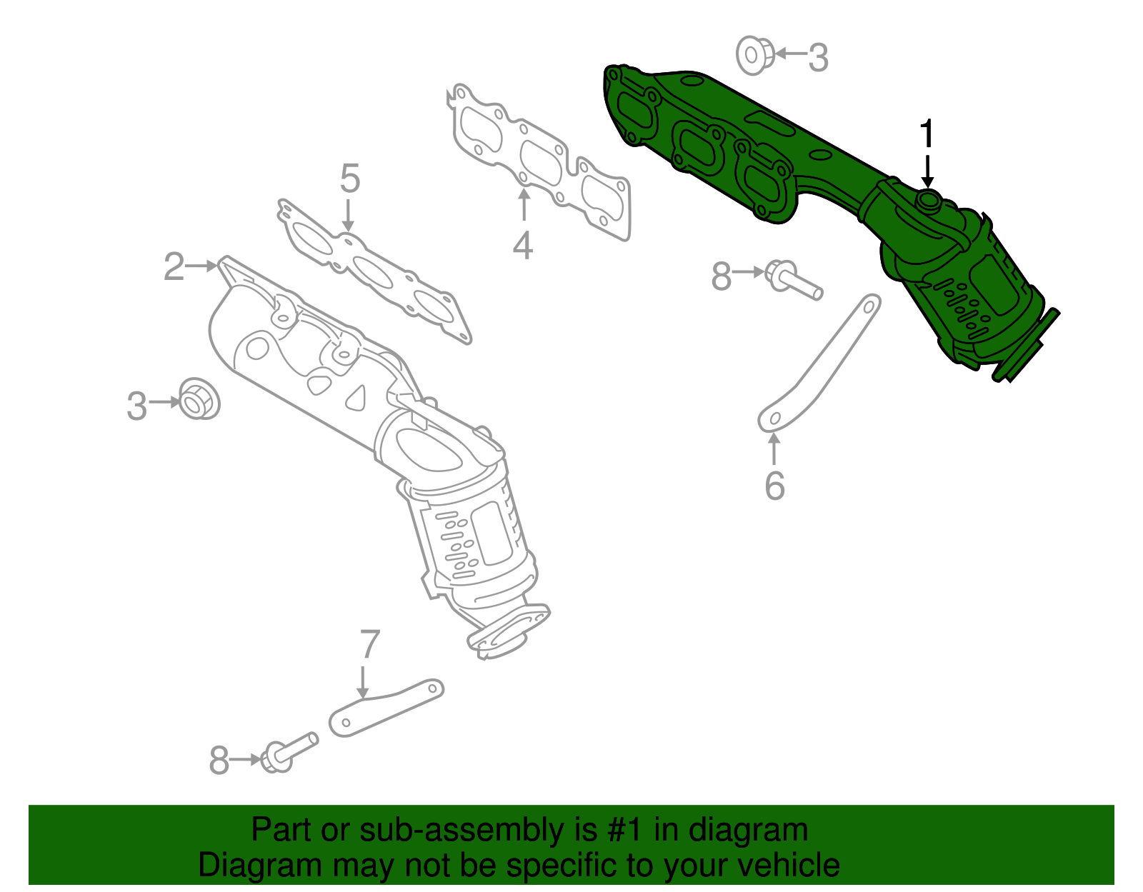 2015-2017 Hyundai Mnfd W/Converter 28510-3CKB0 | Retail Performance ...