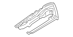 2016-2023 Audi Seal Strip 8S0-821-169-B | Genuine Audi Parts