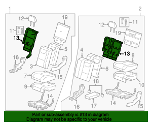 2008-2010 Saturn Vue Frame 96839567 | GMPartsDirect.com