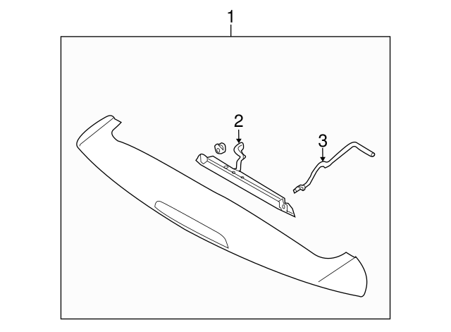 2010-2015 Hyundai Tucson Spoiler 87210-2S000 | OEM Parts Online