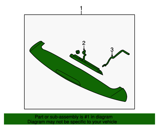 2010-2015 Hyundai Tucson Spoiler 87210-2S000 | OEM Parts Online