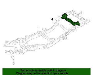 1995-2005 GM Cross-Member 12383967 | GMPartsDirect.com