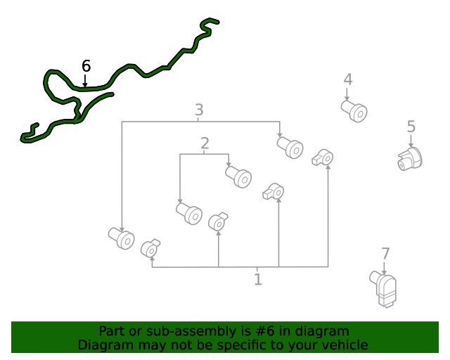 2021 Ford F-150 Wire Harness ML3Z-13A576-TDA | TascaParts.com