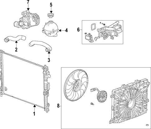 Cooling System for 2024 Buick Envision | GMPartsDirect.com
