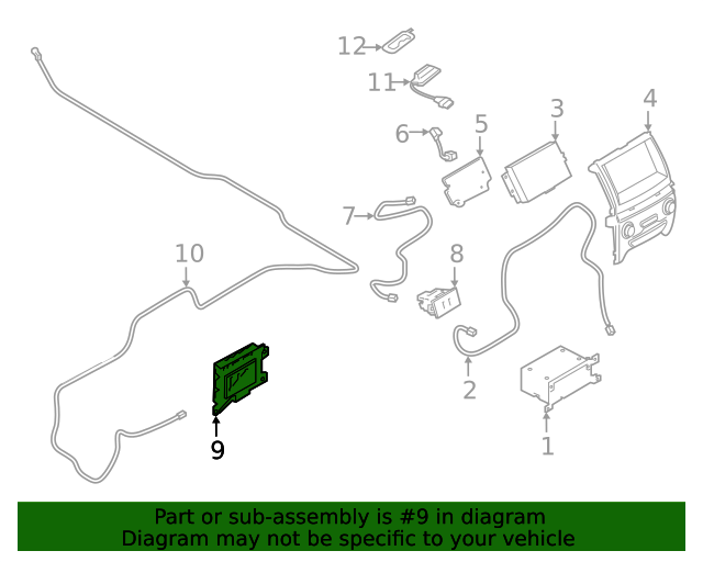 2019-2023 Ford Ranger Amplifier KB3Z-18B849-AC | parkwayford