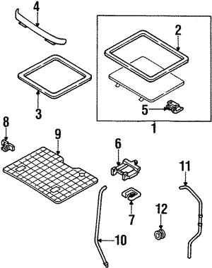 Shop OEM Sun Shades | Isuzu Parts Center