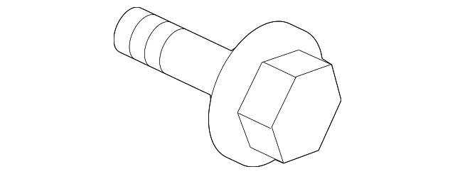 2004-2024 Toyota Belt & Retractor Bolt 90105-A0088 | Toyota Parts Center