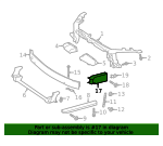 2019-2023 Mercedes-Benz Bumper Bracket 177-620-23-00 | MB OEM Parts