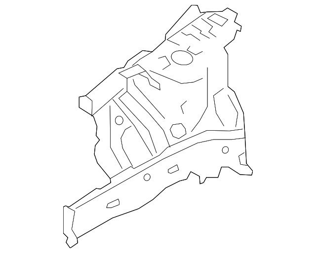 2018-2020 Hyundai Elantra GT Apron Assembly 64502-G3000 | QuirkParts