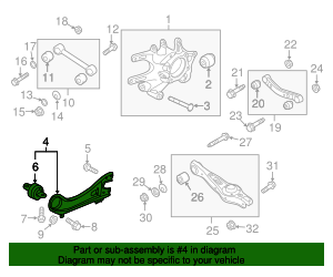 55270-2W650 - Trailing Arm - 2015-2019 Hyundai | Joseph Airport Hyundai