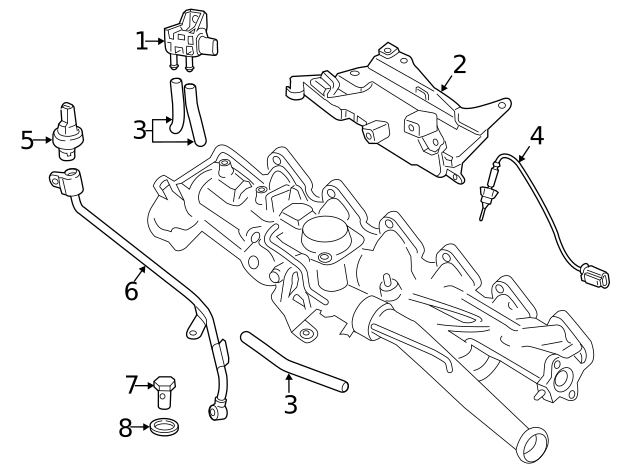 13628507634 - 2014-2018 BMW Sensor (13-62-8-507-634) | BMW of South ...