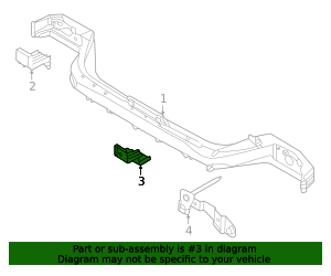 2022 Hyundai Tucson Lower Bracket 86637-CW000 | OEM Parts Online