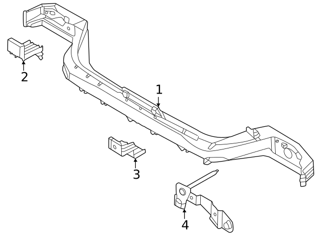2022-2024 Hyundai Tucson Stay 86641-CW000 | OEM Parts Online