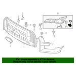 2015-2023 Ford F-150 Trim Support Retainer Screw W716714-S442 ...