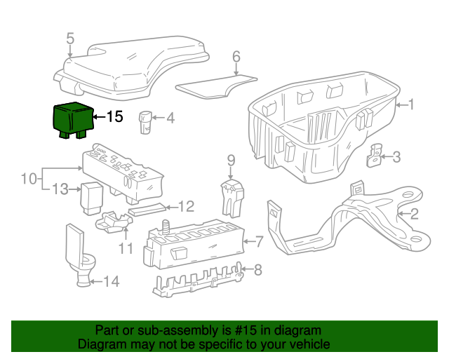 9494424 - Relay 1998-2011 Volvo | AutoNationParts.com