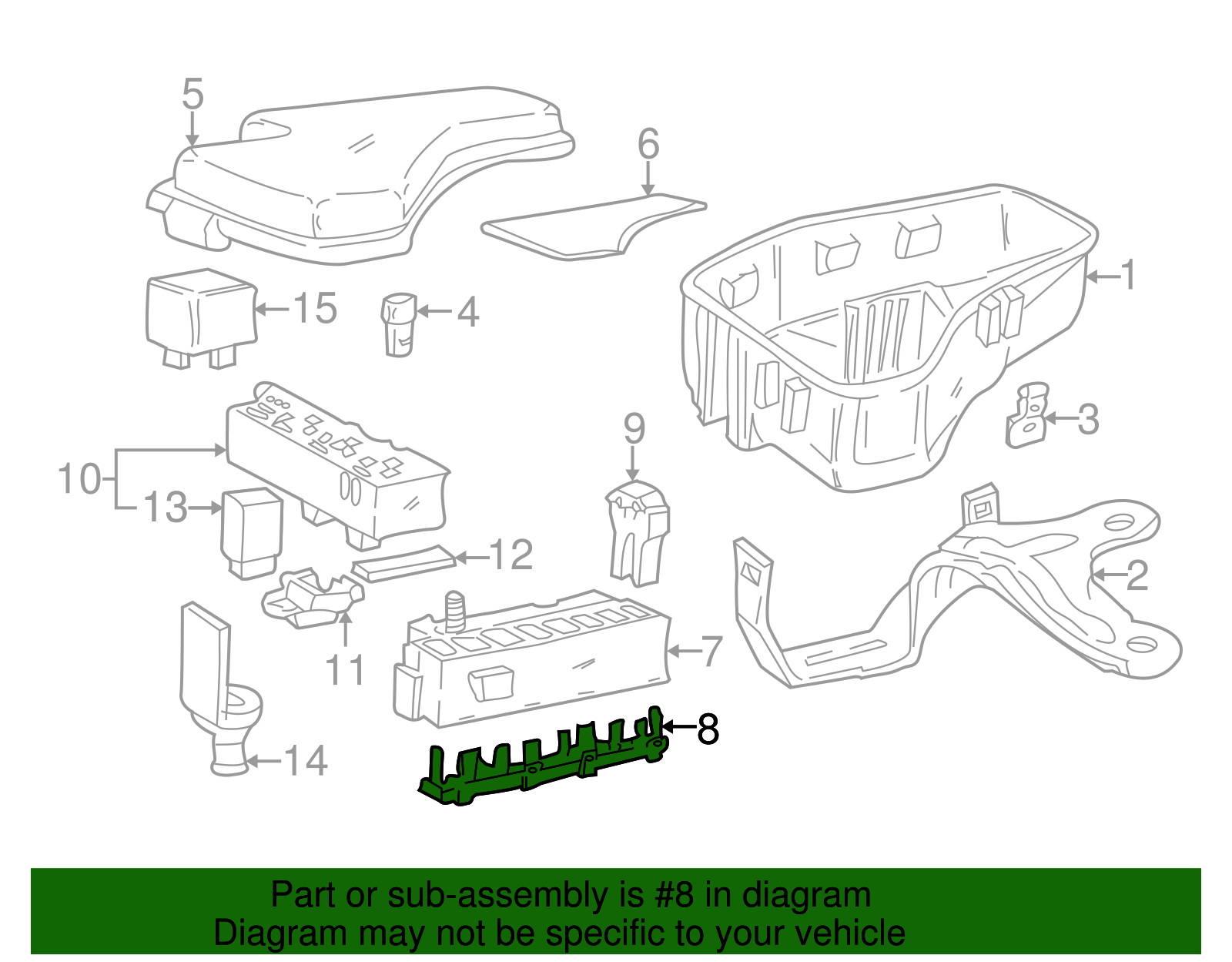 9128547 - Relay Plate Retainer 1998-2004 Volvo | AutoNation Parts