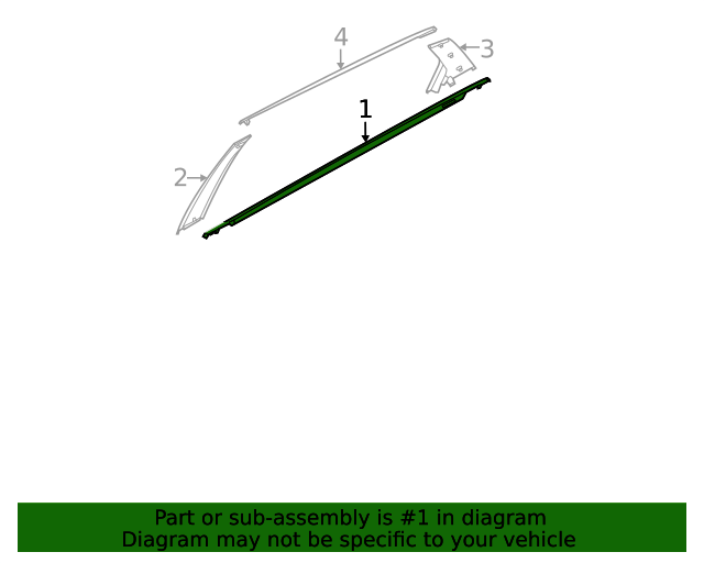 2021-2023 Hyundai Elantra Door Belt Molding 83220-AA010 ...