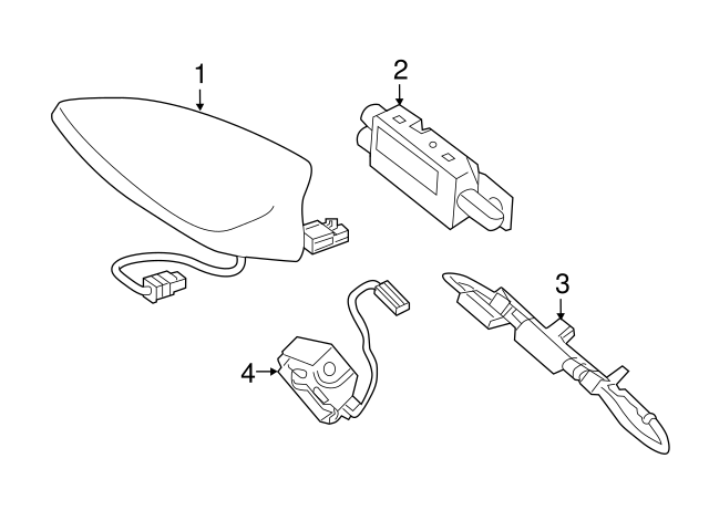 2016-2020 Chevrolet Camaro Radio Antenna Amplifier 13490407 GM ...