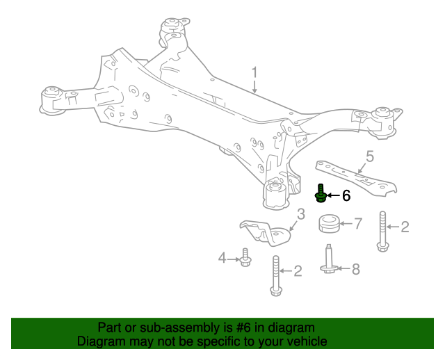 90101-SWA-A00 - Bolt-Washer (8X16) 2007-2020 Honda | Honda Parts Online