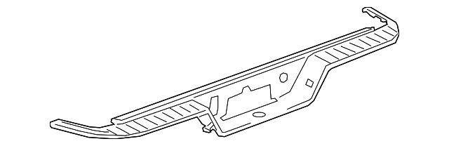2019-2024 GM Rear Bumper Fascia Step Pad 84564764 | GM Parts Center