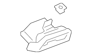 2019-2025 GMC (Replaces 84434642) Passenger Side Exhaust Tail Pipe Heat ...