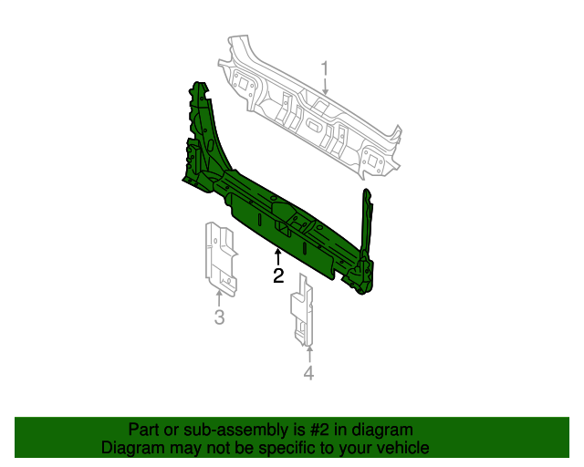 2004-2009 Mercedes-Benz Inner Panel 211-640-17-71 | MB OEM Parts