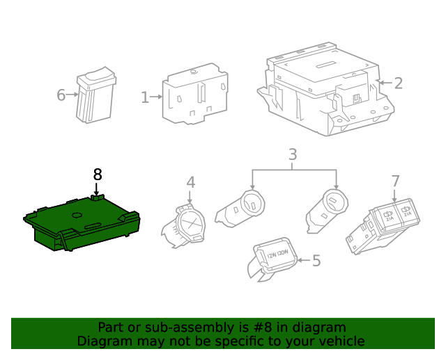 861C0-33050 - Battery Charger - 2020-2022 Lexus | DiscMonster