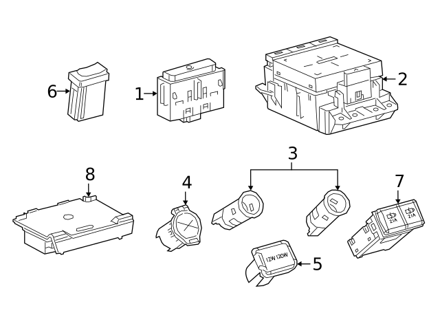 85532-50020 - USB Port 2018-2022 Lexus | Lexus of Stevens Creek Parts