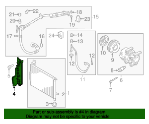 2016-2020 Kia Optima Air Guide 29136 D5000 | OEM Parts Online