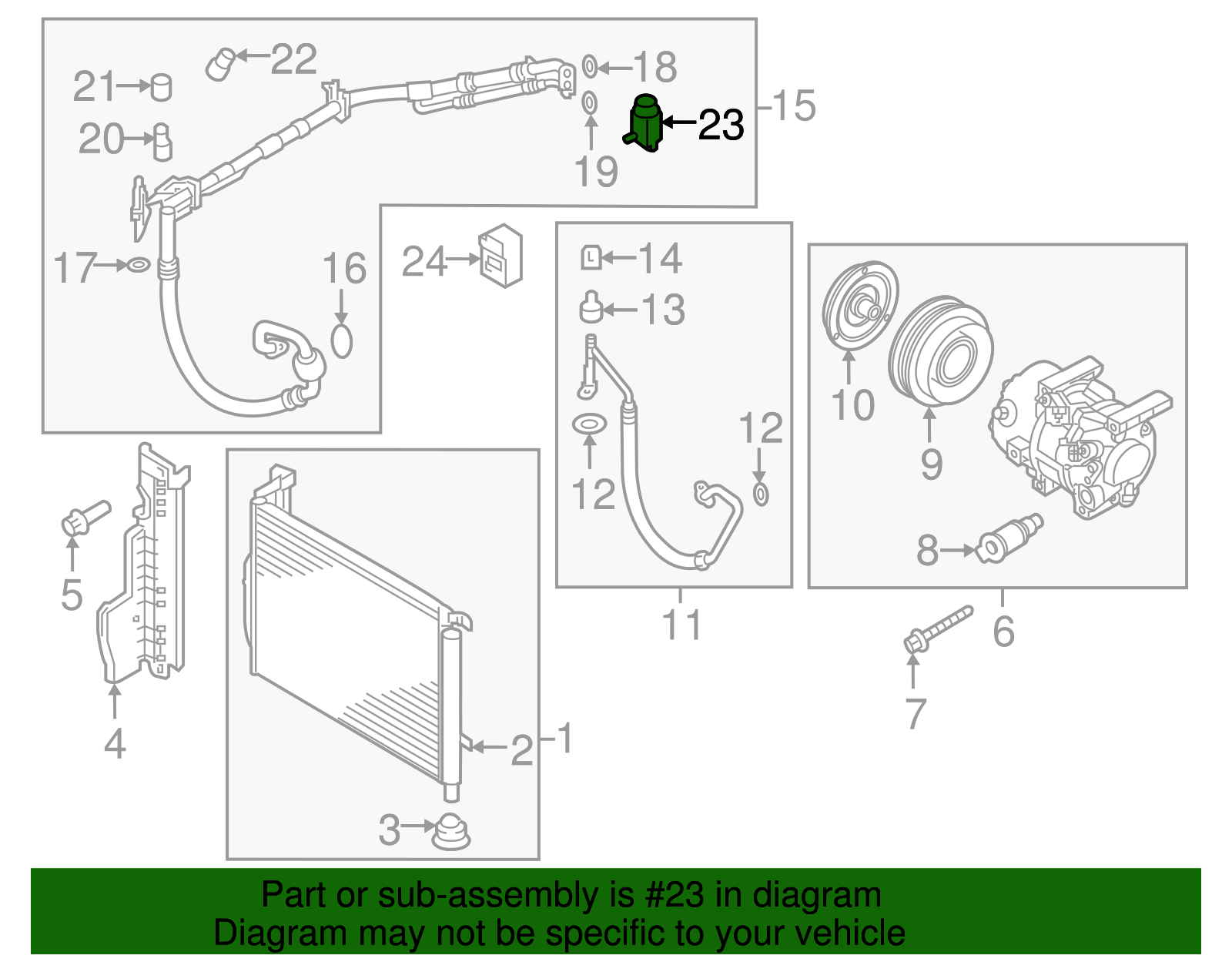 97626-F6000 - Expansion Valve 2017-2020 Kia | Kia.Parts Store
