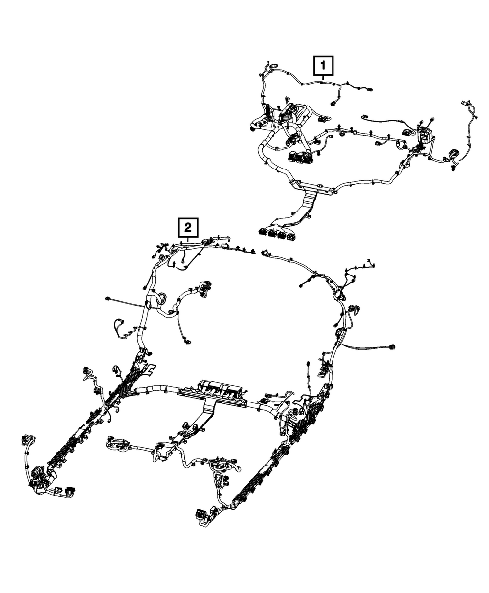 2024 Dodge Charger Daytona Body Wiring 68661371AC | Mopar eStore