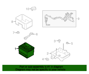 BXT-65-850 - Motorcraft™ Battery | Ford OEM Parts Outlet