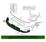 2019-2022 Audi Q3 Spoiler 83A-807-061-B-GRU | Audi USA Parts