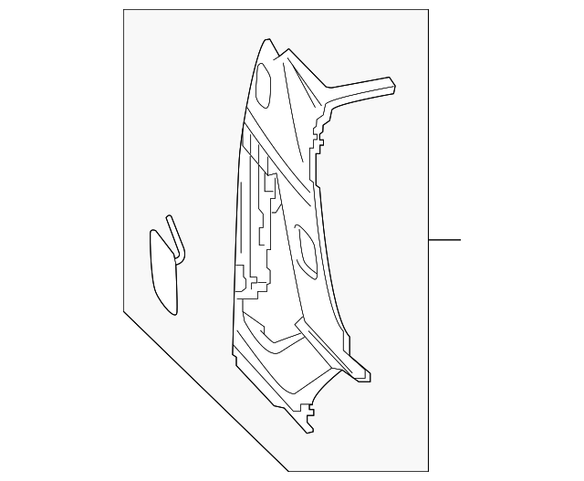 2019-2022 Audi Q3 Bumper Cover 83A-807-108-G-GRU | Audi USA Parts